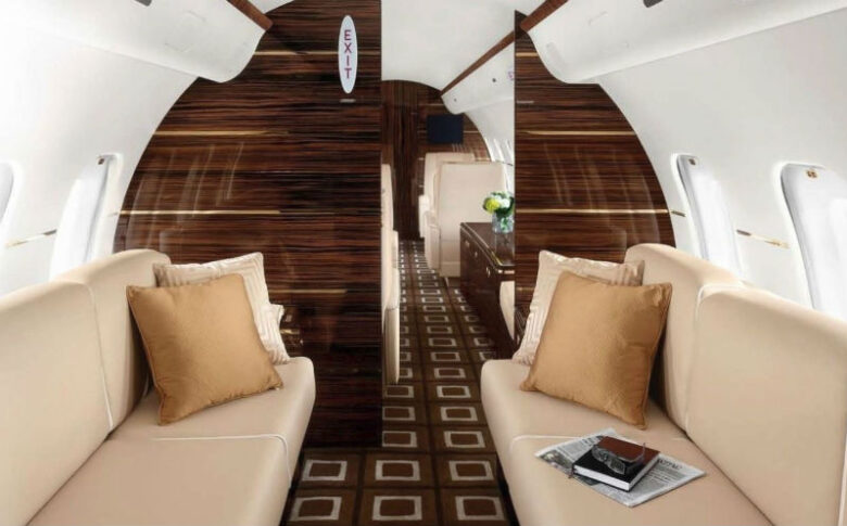 Luxury Private Jet: 2011 Bombardier Global 5000 ⋆ Beverly Hills Magazine