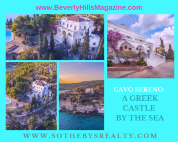 Cavo Sereno: A Greek Castle by the Sea ⋆ Beverly Hills Magazine