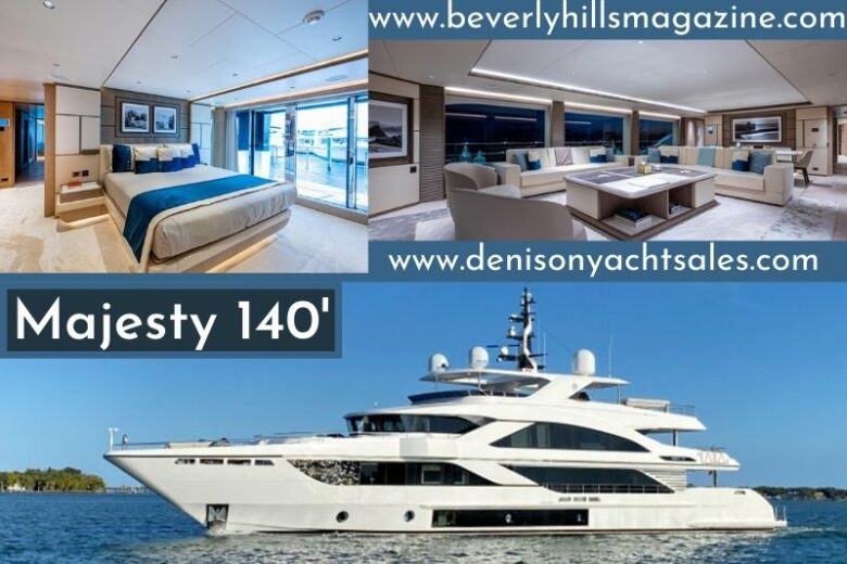 The Best Yachting Vessel: Majesty 140' ⋆ Beverly Hills Magazine