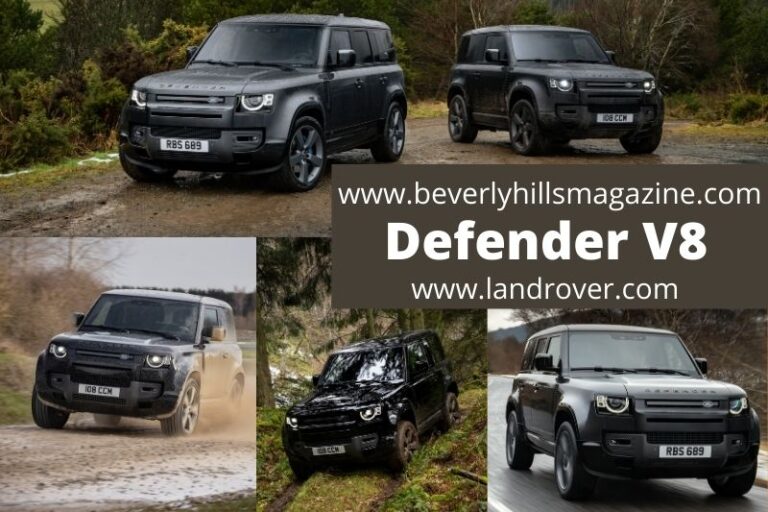 The Latest Land Rover SUV: Defender V8 ⋆ Beverly Hills Magazine