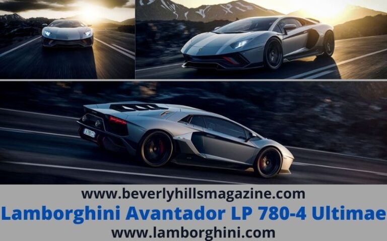 Ultimate Supercar: The Lamborghini Aventador LP 780-4 Ultimae ⋆ Beverly ...