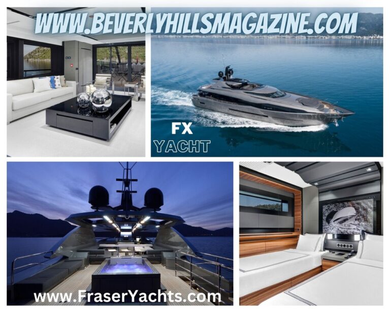 Ultra Modern Super Yachts: FX Yacht ⋆ Beverly Hills Magazine