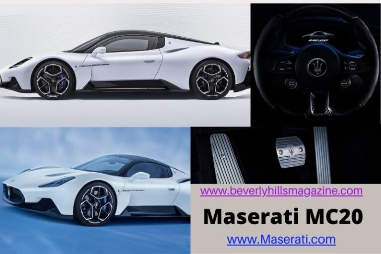 Dream Car: Super Fast Maserati MC20 ⋆ Beverly Hills Magazine