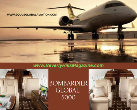 Luxury Private Jet: 2011 Bombardier Global 5000 ⋆ Beverly Hills Magazine